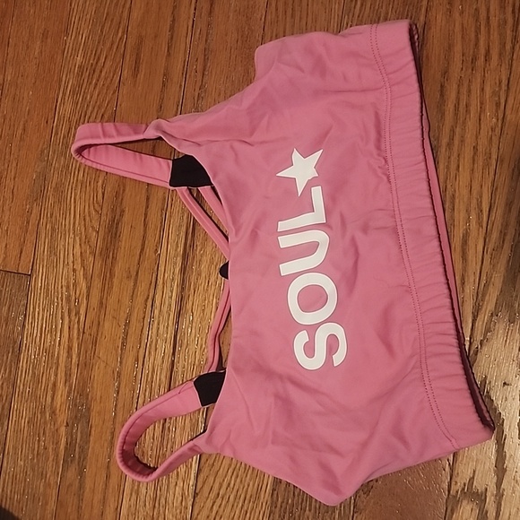 soulcycle | Other | Soulcycle Pink Athletic Workout Bra Sports Bra ...